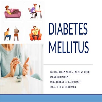 Diabetic mellitus pathophysiology | PPTX