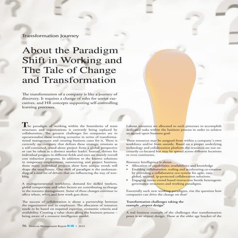 Dmr blue transformation_paradigma_e_06_2014 | PDF