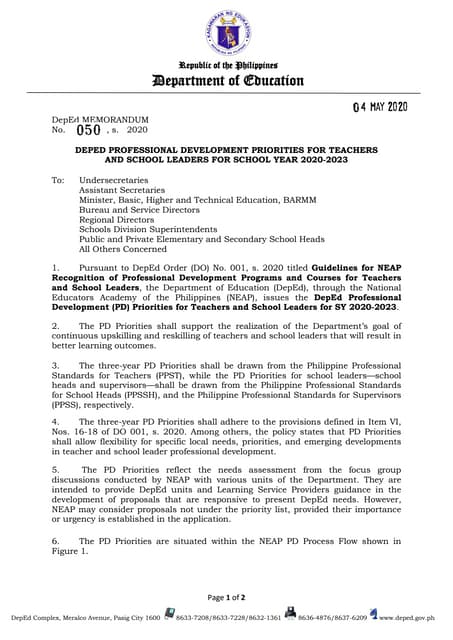 ipcrf PART IV development plan phase I.docx | Special Education | Education