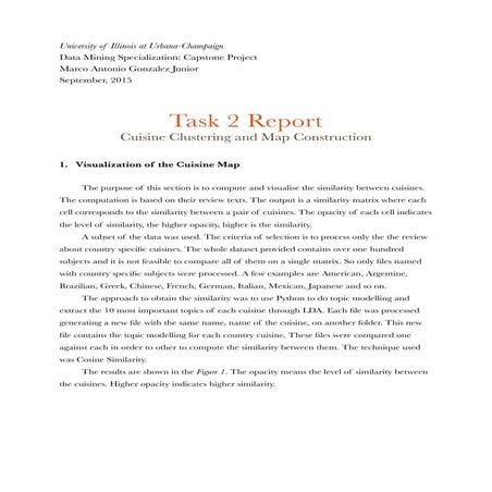 Data Mining Specialization Capstone Project - Task 2 | PDF | Computing ...