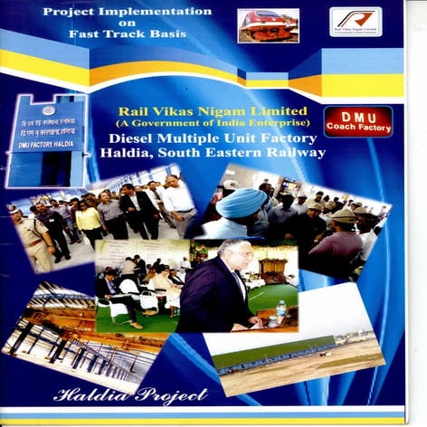 DMU Factory Haldia implemented by RVNL on fast track. | PDF