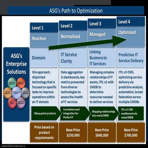 ASG Path To Optimization | PPTX | Business | Business and Finance