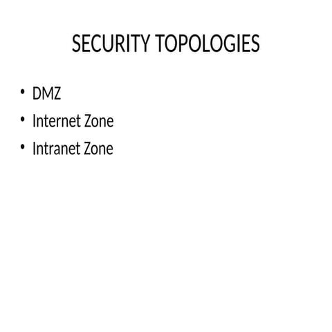 Demilitarized Zone (DMZ) in computer networking | PPT