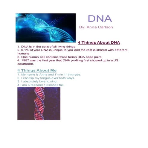 Dna | DOCX