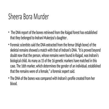 Case study on the use of DNA profiling.pptx