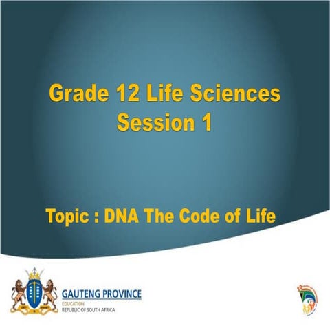 Science 10 Quarter 3; DNA structure ppt. | PPT
