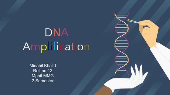 PCR Presentation.pptx | Chemistry | Science