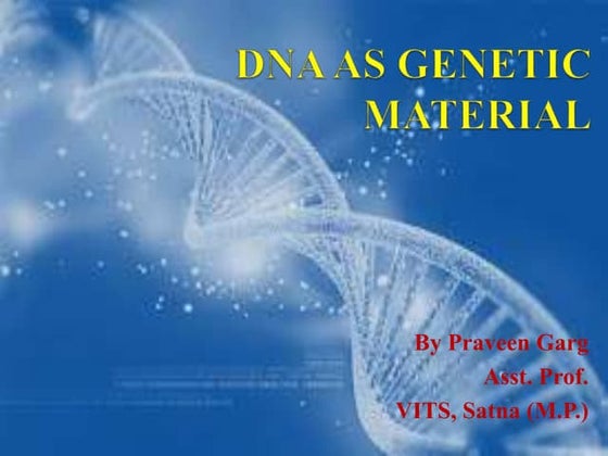 DNA structure and types | PPT