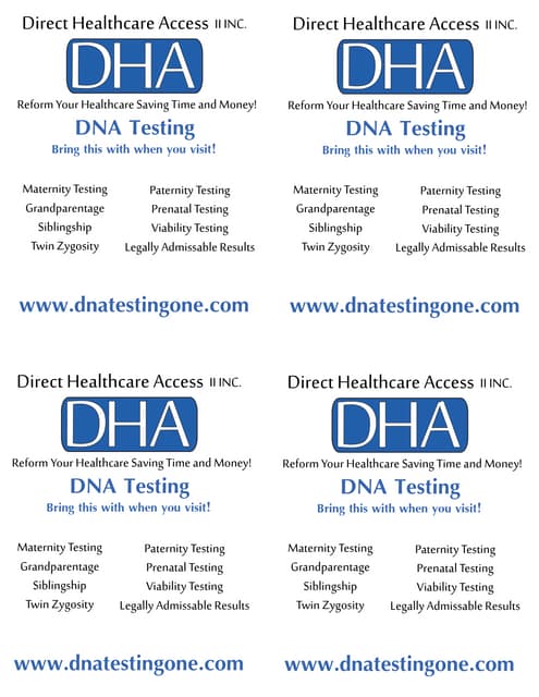 Ancestry testing services | PDF