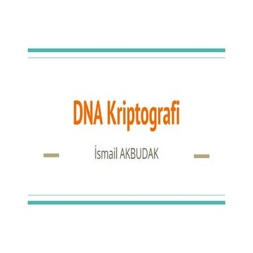 DNA Kriptografi | PDF