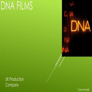 DNA films Presentation | PPT