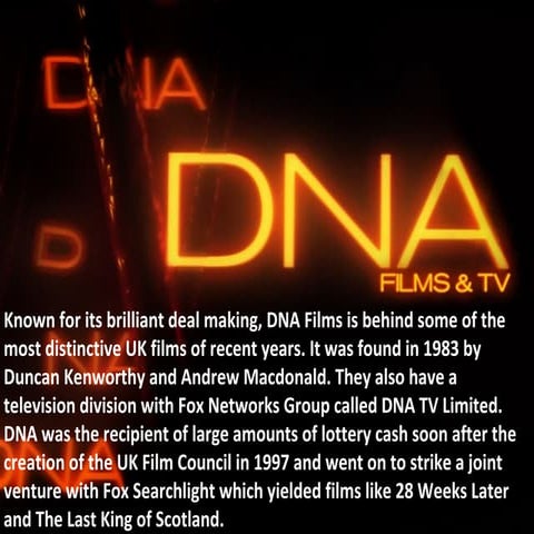 Dna Films Logo DNA FILM