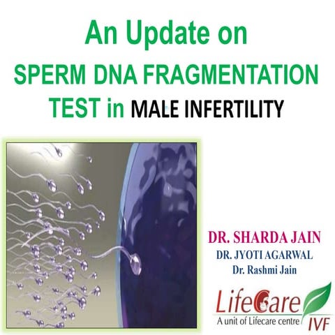 Dna fragmentation.Life care centre ,IVF ICSI | PPTX