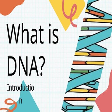 DNA Introduction and Central Dogma of biology | PPTX