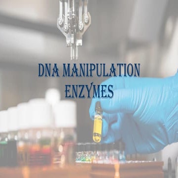 DNA manipulation Enzymes 2.pdf