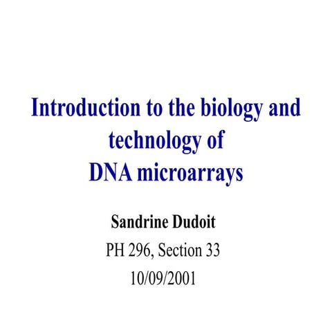 DNA microarray.ppt