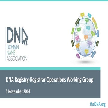 DNA Reg Ops | PPTX