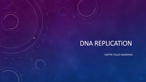 Ppt replikasi DNA | PPTX