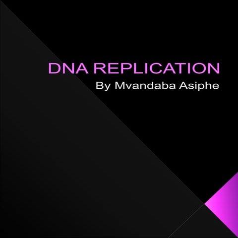 Dna replication | PDF