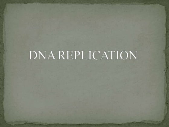 Enzymes and proteins in dna replication | PPT