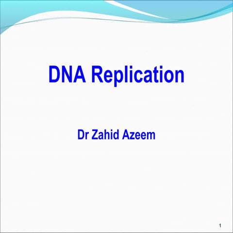Dna replication lgis | PPT | Biological Sciences | Science