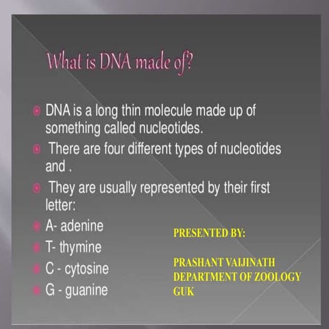 DNA replication Prashant.pptx | Biological Sciences | Science