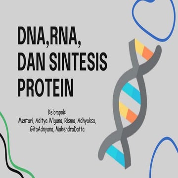 TEMAN DNA,RNA, DAN SINTESIS PROTEIN.pptx