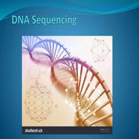 DNA sequencing | PPTX