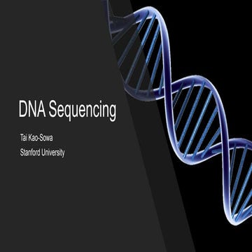 Dna sequencing | PPT