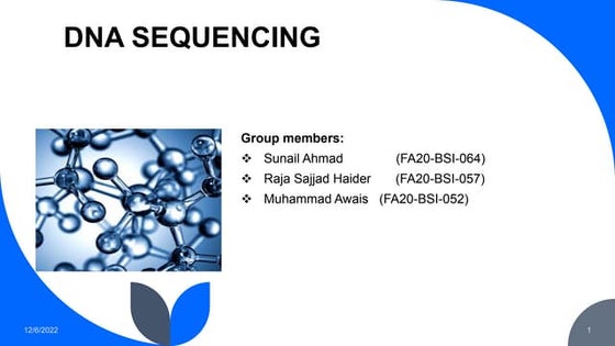 Next Generation Sequencing (NGS) | PPTX | Biological Sciences | Science