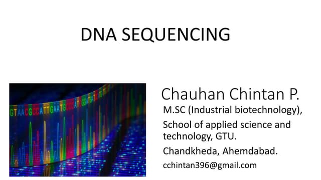 Maxam-Gilbert method of DNA sequencing | PPT