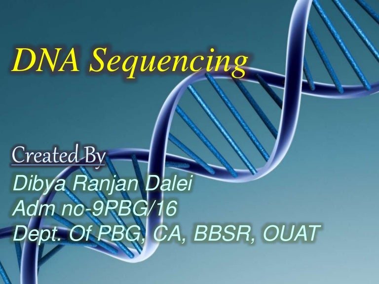 Dna sequencing
