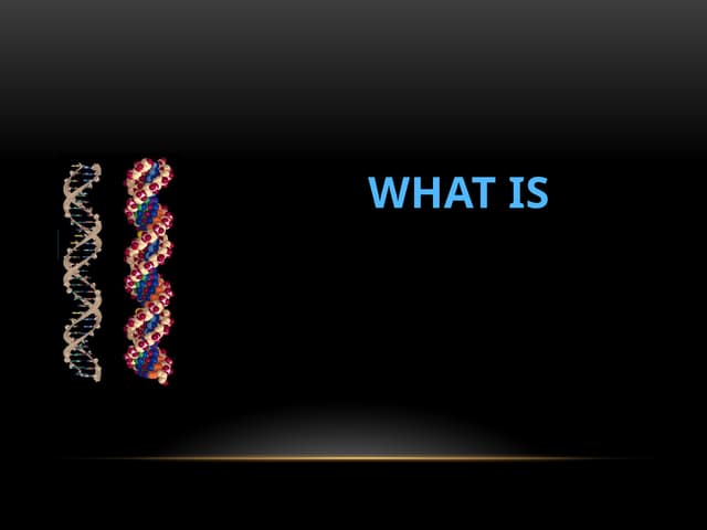 DNA structure and types | PPTX