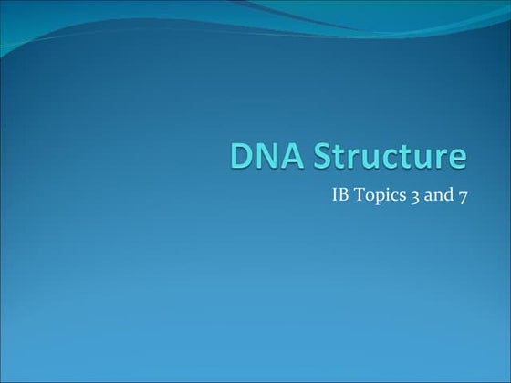 DNA structure and types | PPT