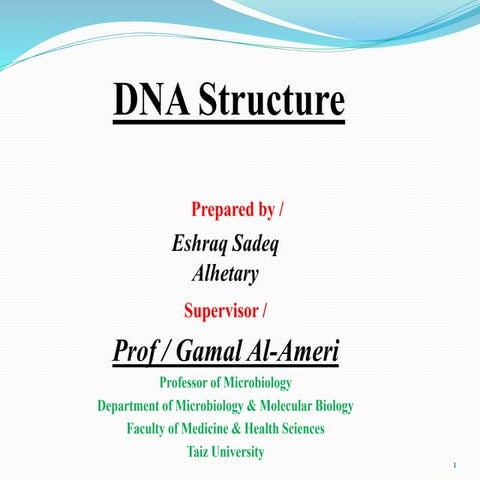 DNA structure 2.pptx molecular biology.pptx