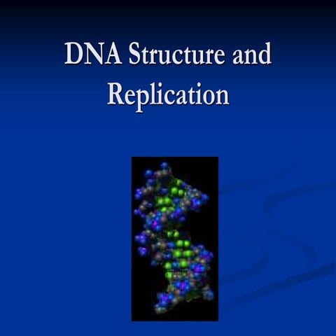 DNA Structure and Replication PowerPoint | PPT