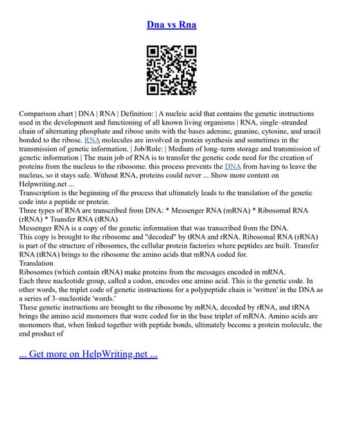 RNA as a genetic material | PPT