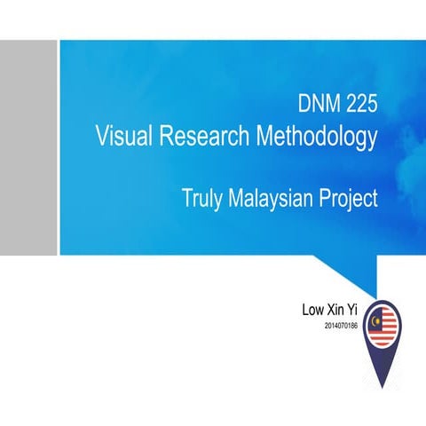 DNM 225 Visual Research Methodology. Low Xin Yi | PPT