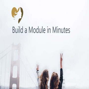 Dnn Connect 2019 Build A Module In Minutes Pptx Web Development Internet