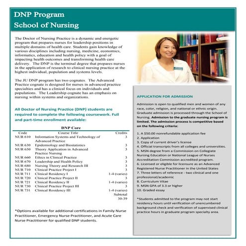 Dnp flyer 2013 2014 | PDF