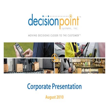 DecisionPoint Systems, Inc. (OTCBB:DNPI) Corporate Presentation | PPTX | Business Accounting ...
