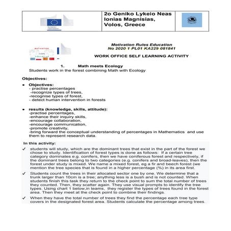 MATH-MEETS-ECOLOGY.docx | Geography | Science