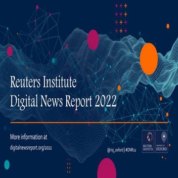 Digital News Report 2022 | PPT
