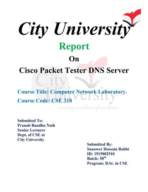 Dns sever | PDF | Computer Networking | Computing