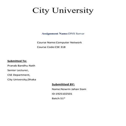 Dns | PDF | Computer Networking | Computing