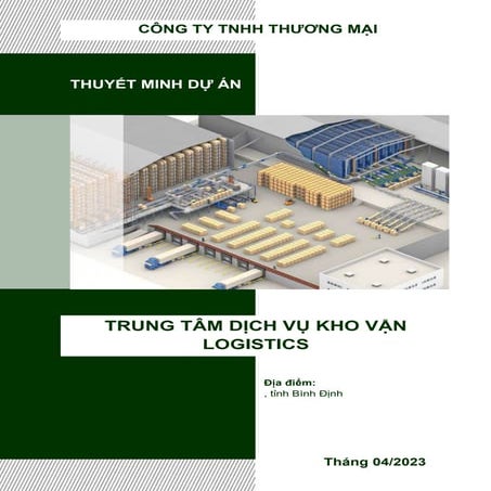 Báo cáo tiền khả thi Trung tâm logistics Chân mây | duanviet.com.vn ...