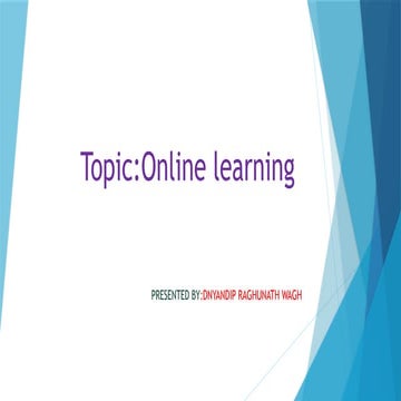 online learning ppt for presentation.pptx