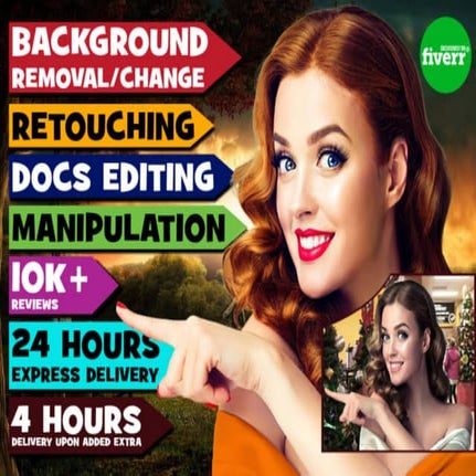 photoshop photo editing, retouching, background removal | PPT