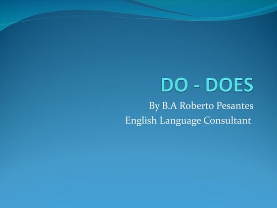 English commands | PDF