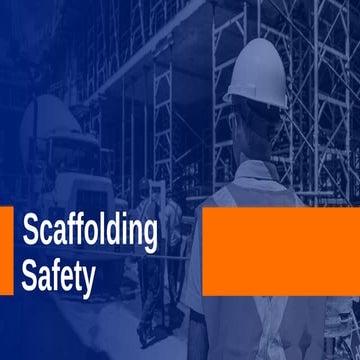 Scaffold safe work method statement | PDF
